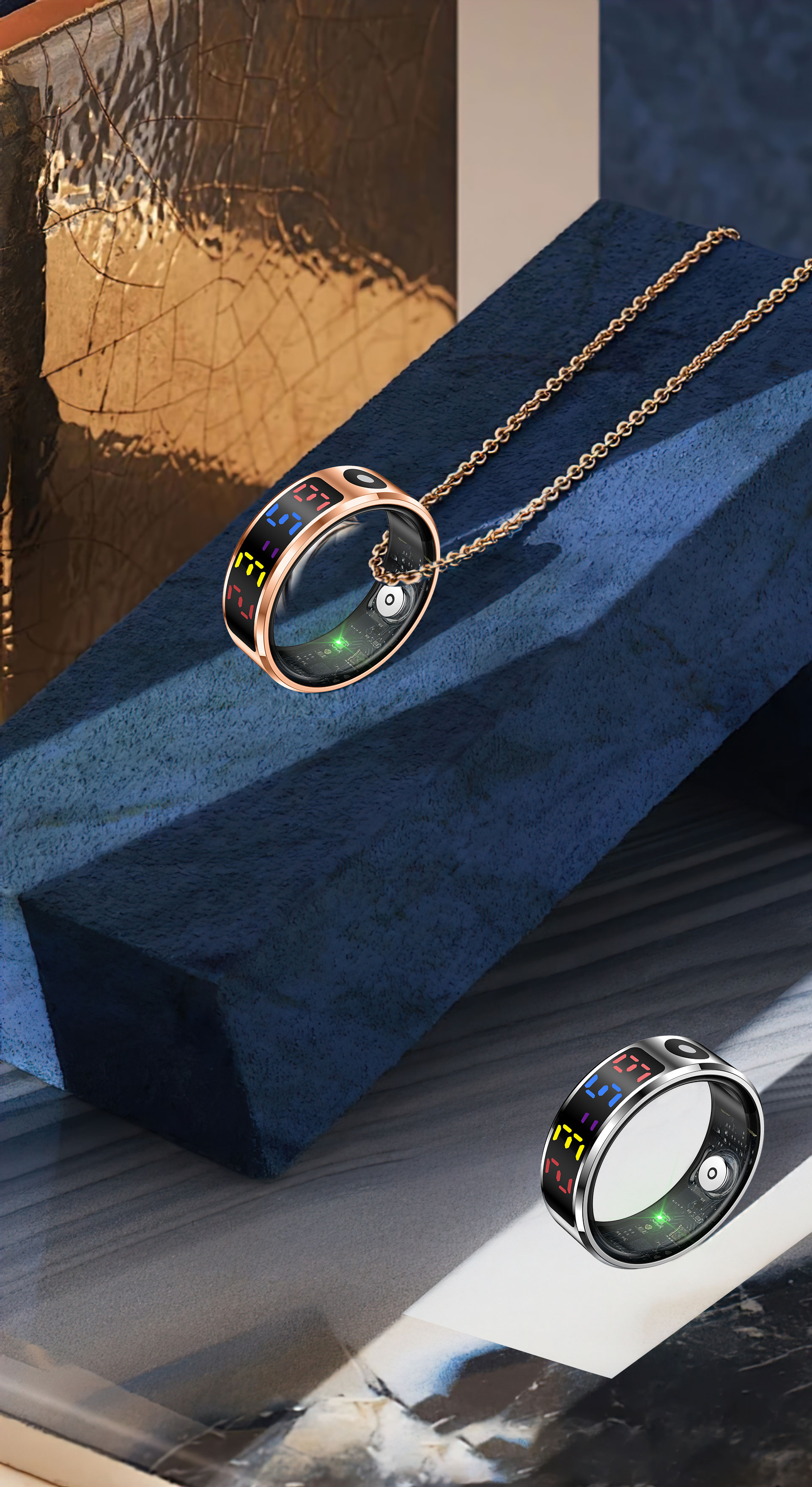 Smart Ring touch screen design